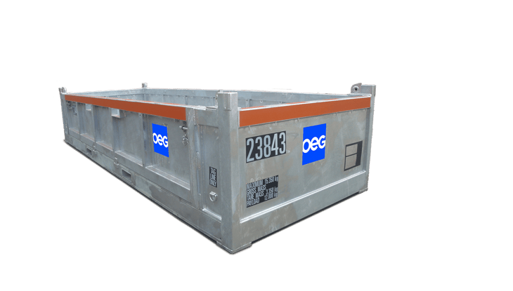 Half height containers