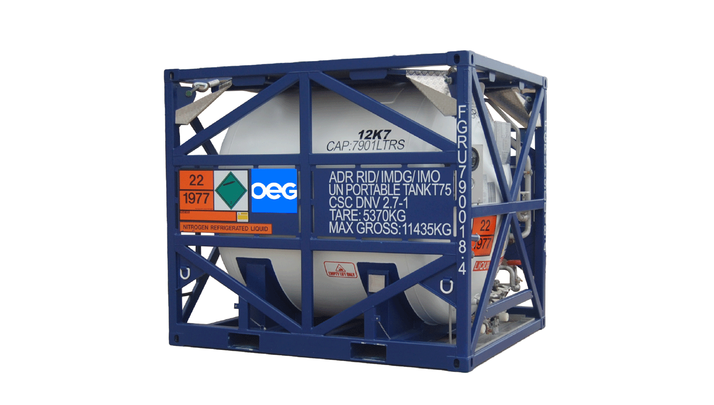 Offshore cryogenic tanks