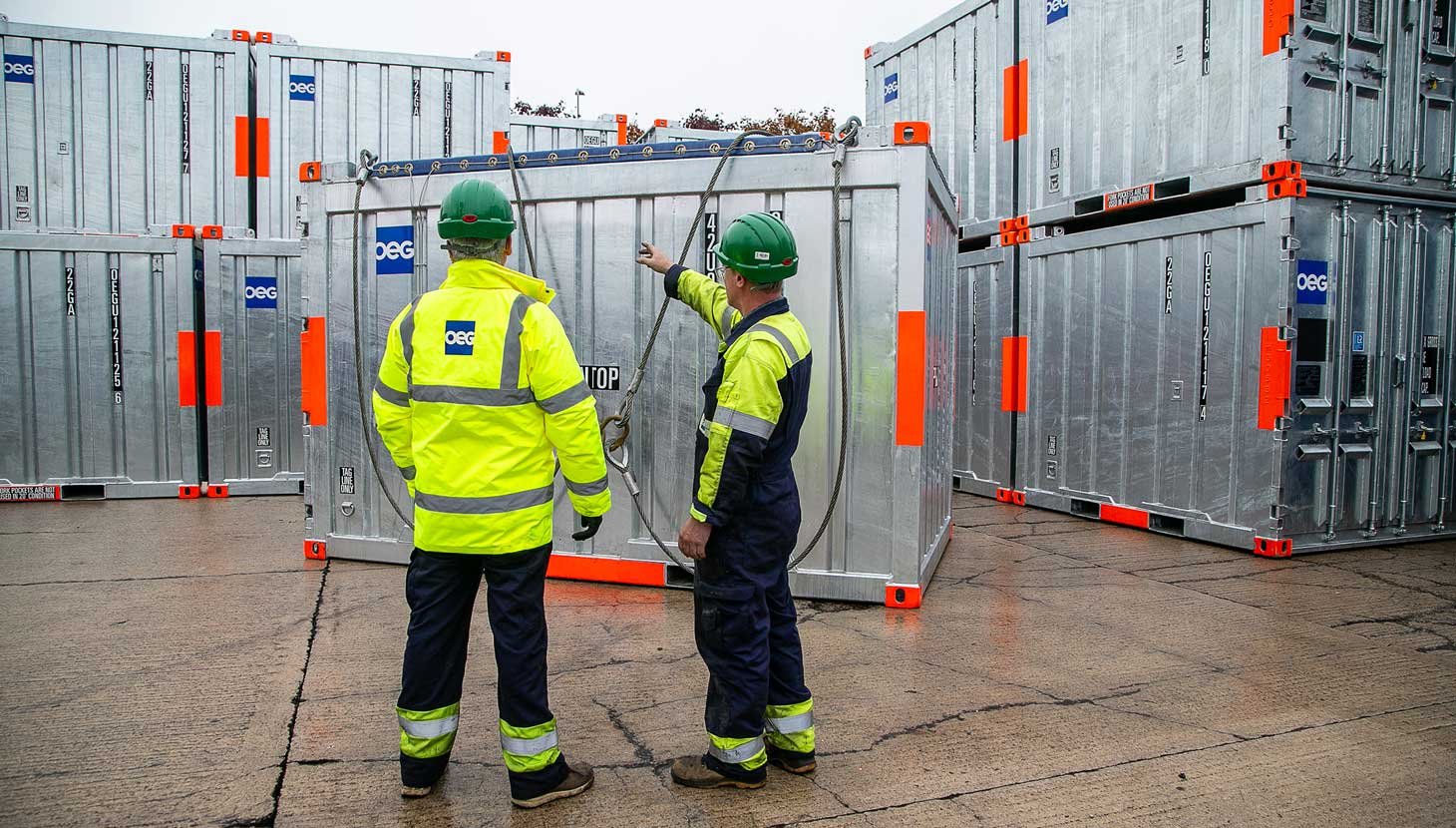 Cargo Logistics Solutions | Safe Container Units and More | OEG